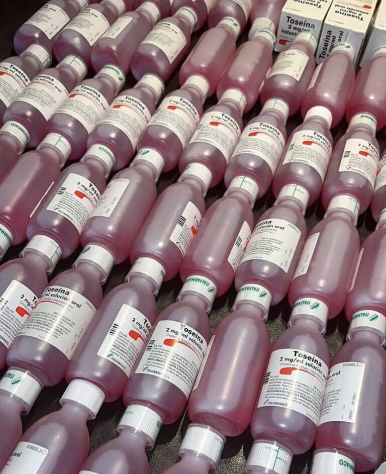 Toseina 2 mg /ml Codeine Syrup / Buy Toseina Online / toseina codeina